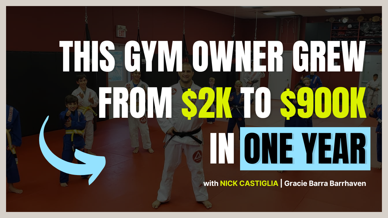 This gym owner grew from $2k to $900k in one year