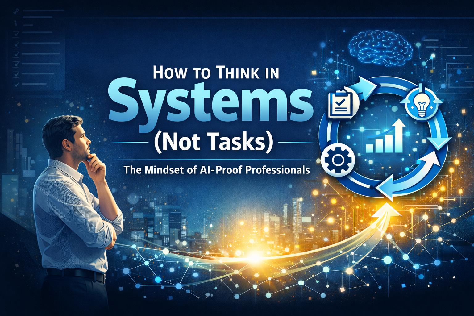 🧠 How to Think in Systems (Not Tasks): The Mindset of AI-Proof ...
