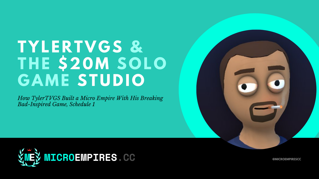 TylerTVGS & The $20M Micro Studio | Micro Empires