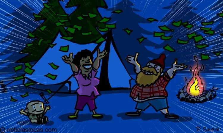 Ahora puedes ganar USD 1.500 llevando a tu familia de campamento Ahora puedes ganar USD 1.500 llevando a tu familia de campamento