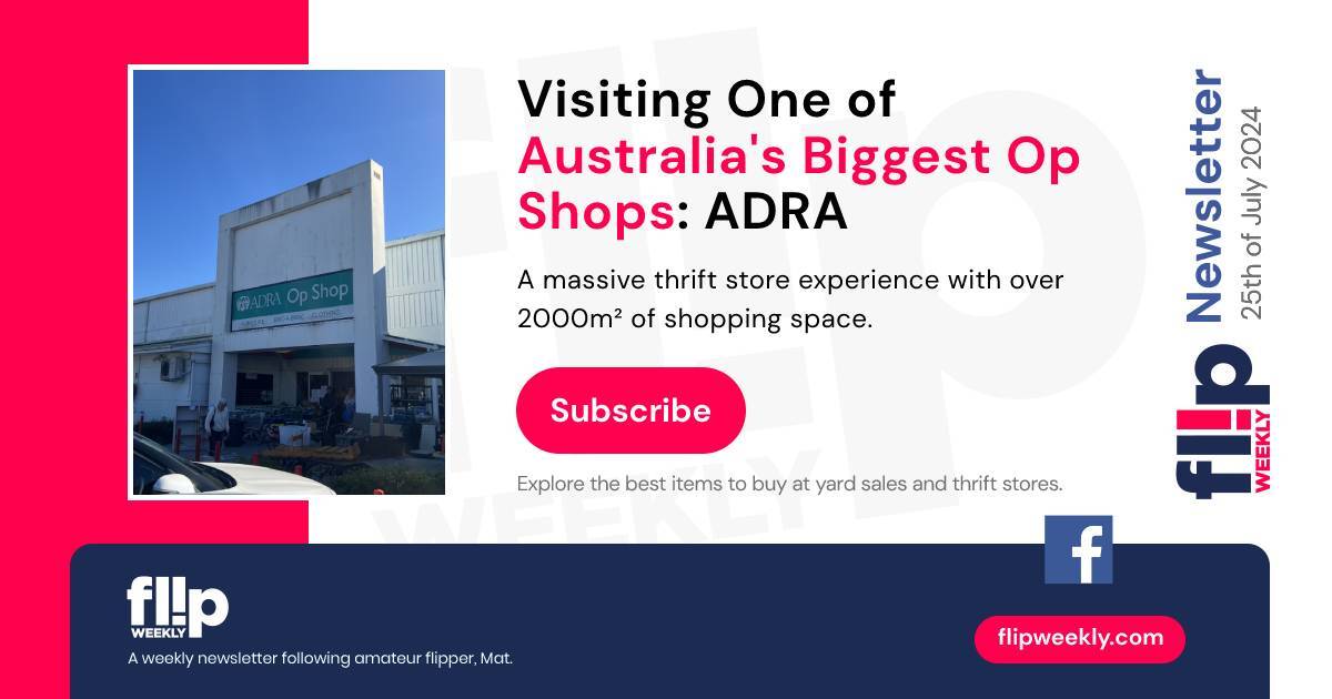 Visiting One of Australia's Biggest Op Shops: ADRA