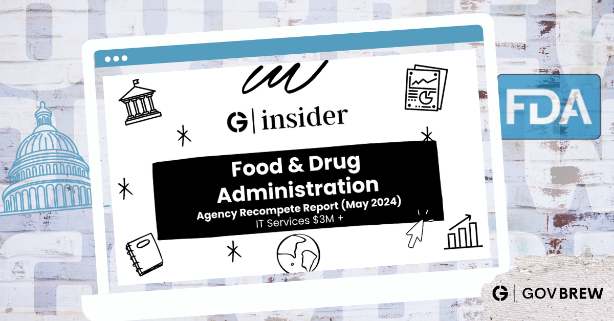 Recompete Report: FDA