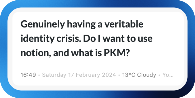 Saying goodbye to "PKM Beth"?