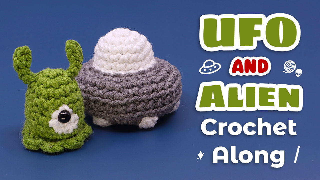 Come crochet a UFO! 🧶