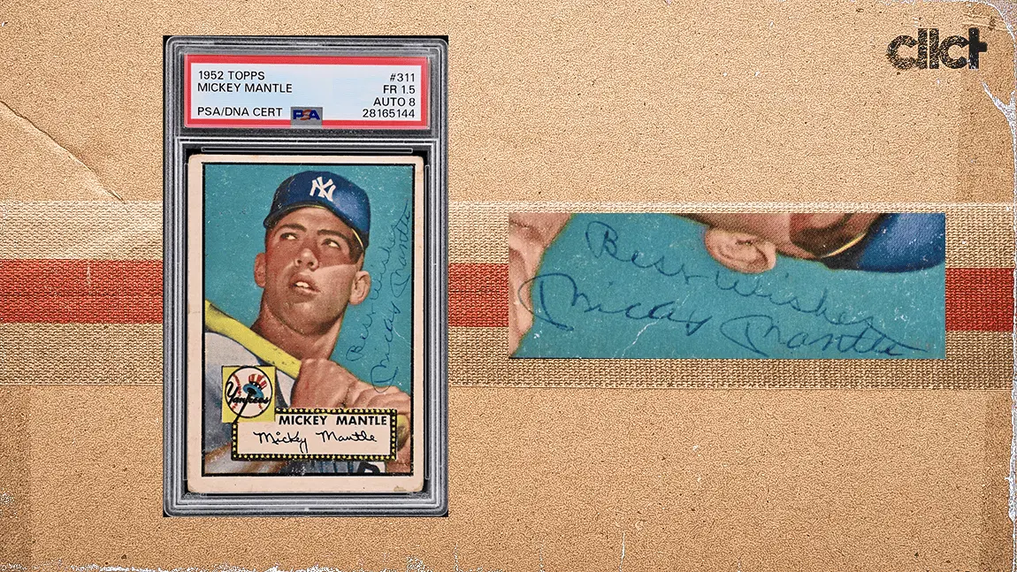 Inside the hunt for Mickey Mantle's first signed Topps card