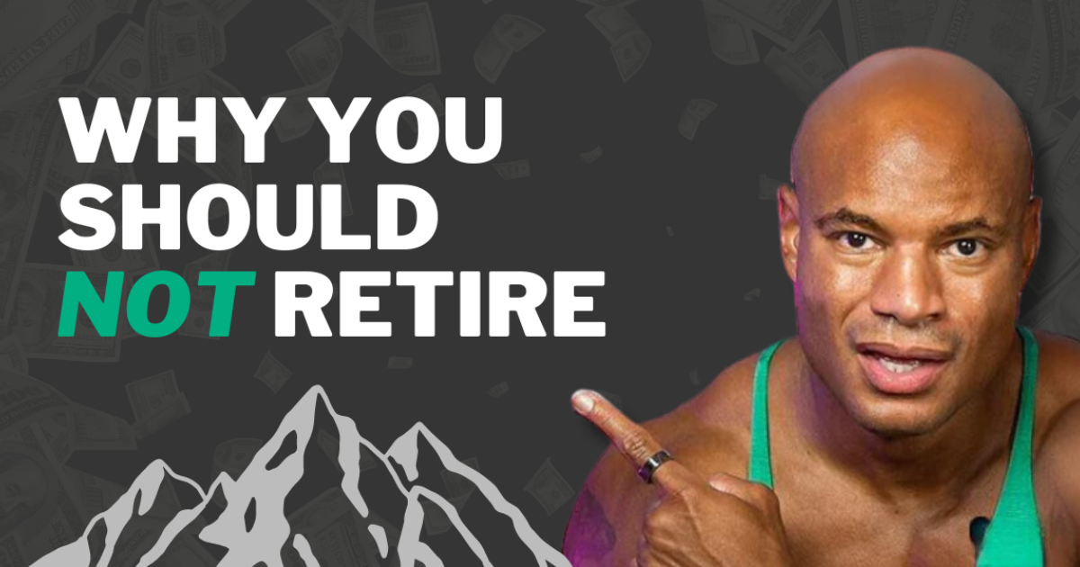 Why "Anti-Retirement" Makes Men Healthier And More Succesful