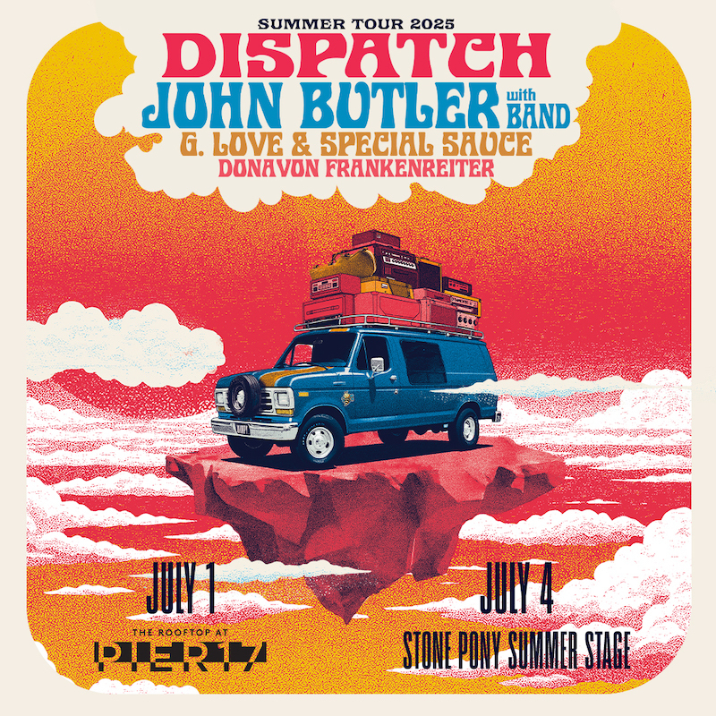 DISPATCH and John Butler (with band) bring Summer Tour 2025 to New York ...