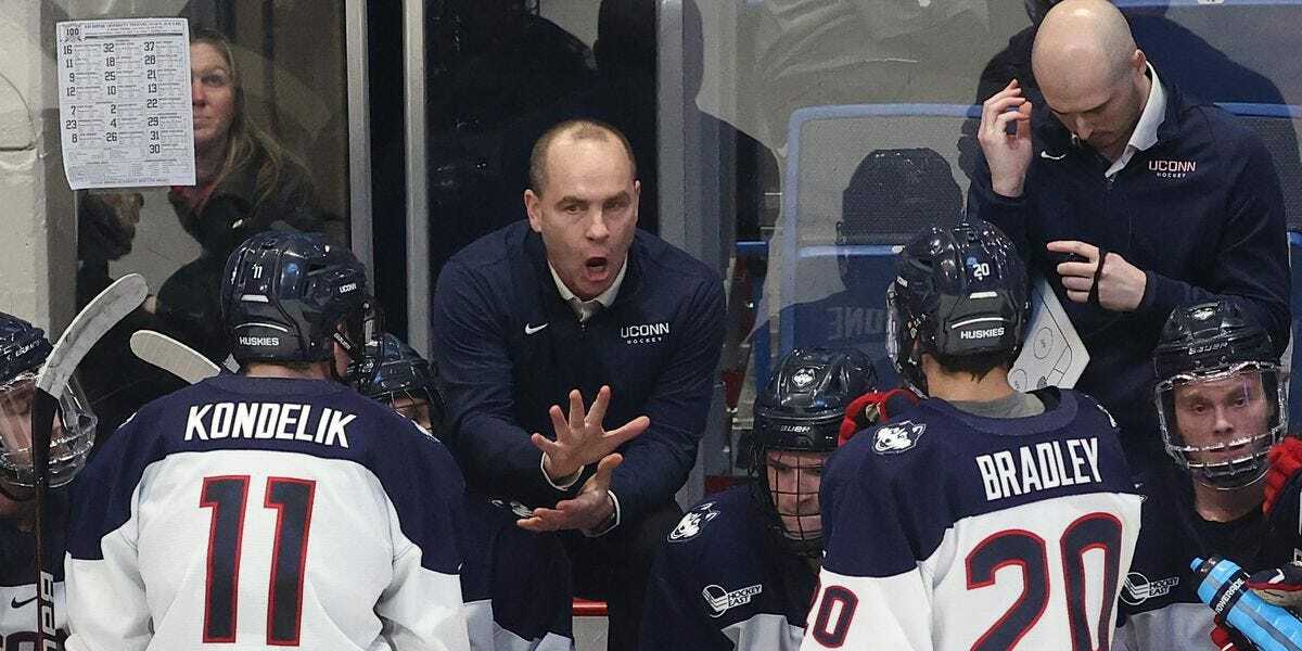 UConn men’s hockey coach Mike Cavanaugh signs new six-year contract