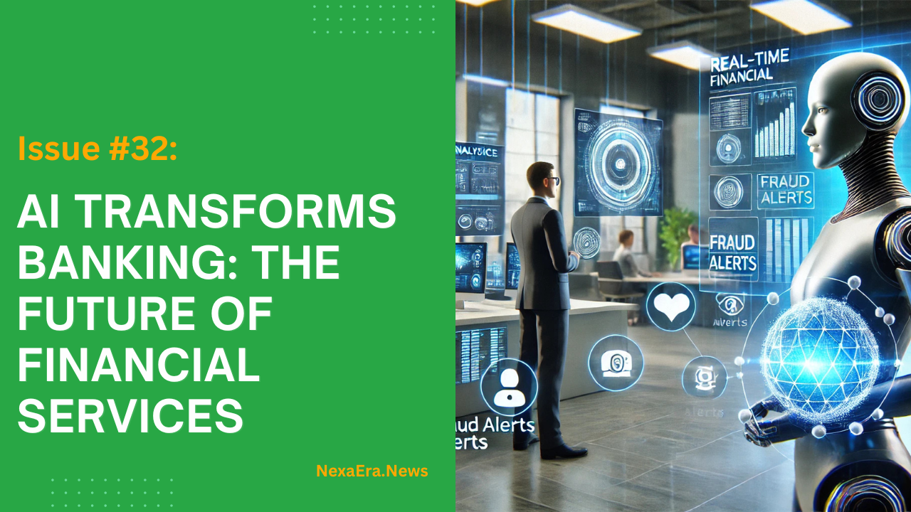 Issue #32: AI Transforms Banking: The Future of Financial Services