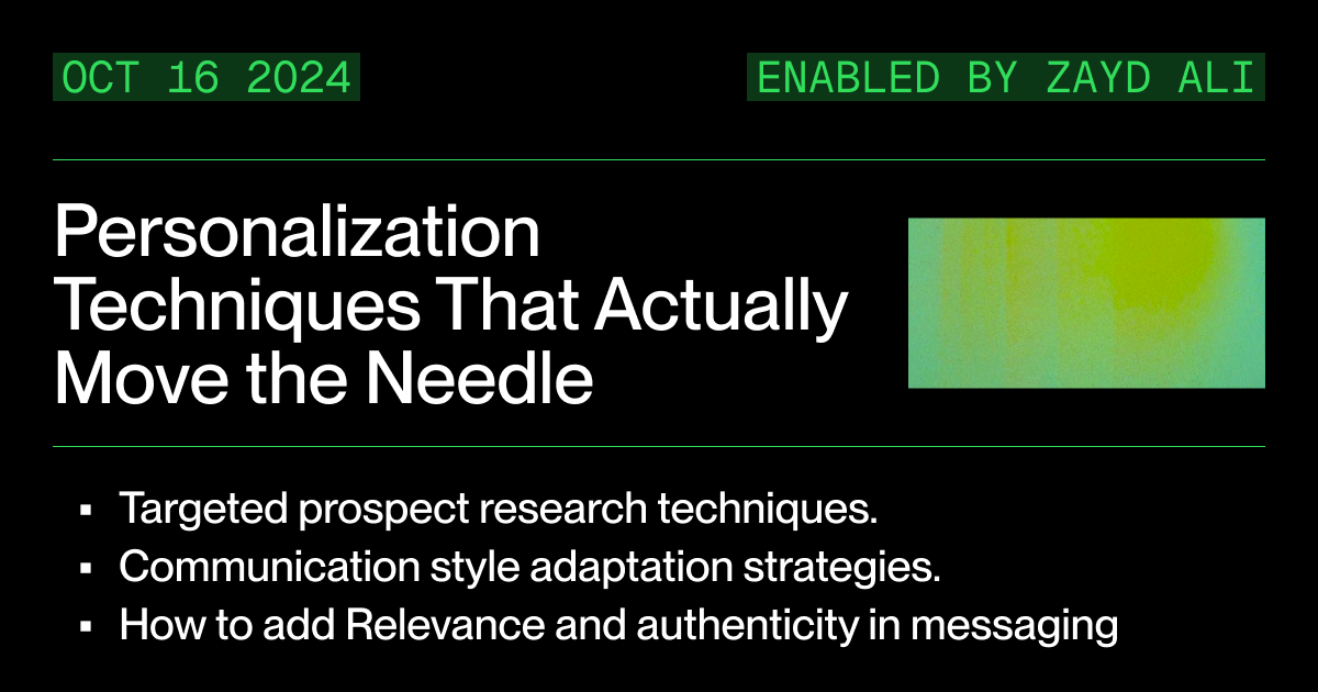 Personalization Techniques That Actually Move the Needle