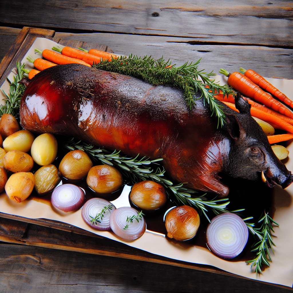 Dragonfire Roasted Wild Boar