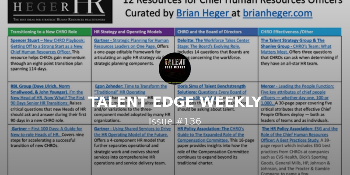 Talent Edge Weekly - Issue #136