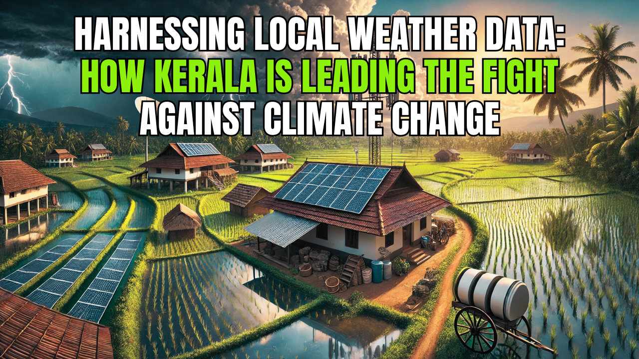 🌱 Harnessing Local Weather Data: How Kerala is Leading the Fight Against Climate Change 🌦️🌍💧