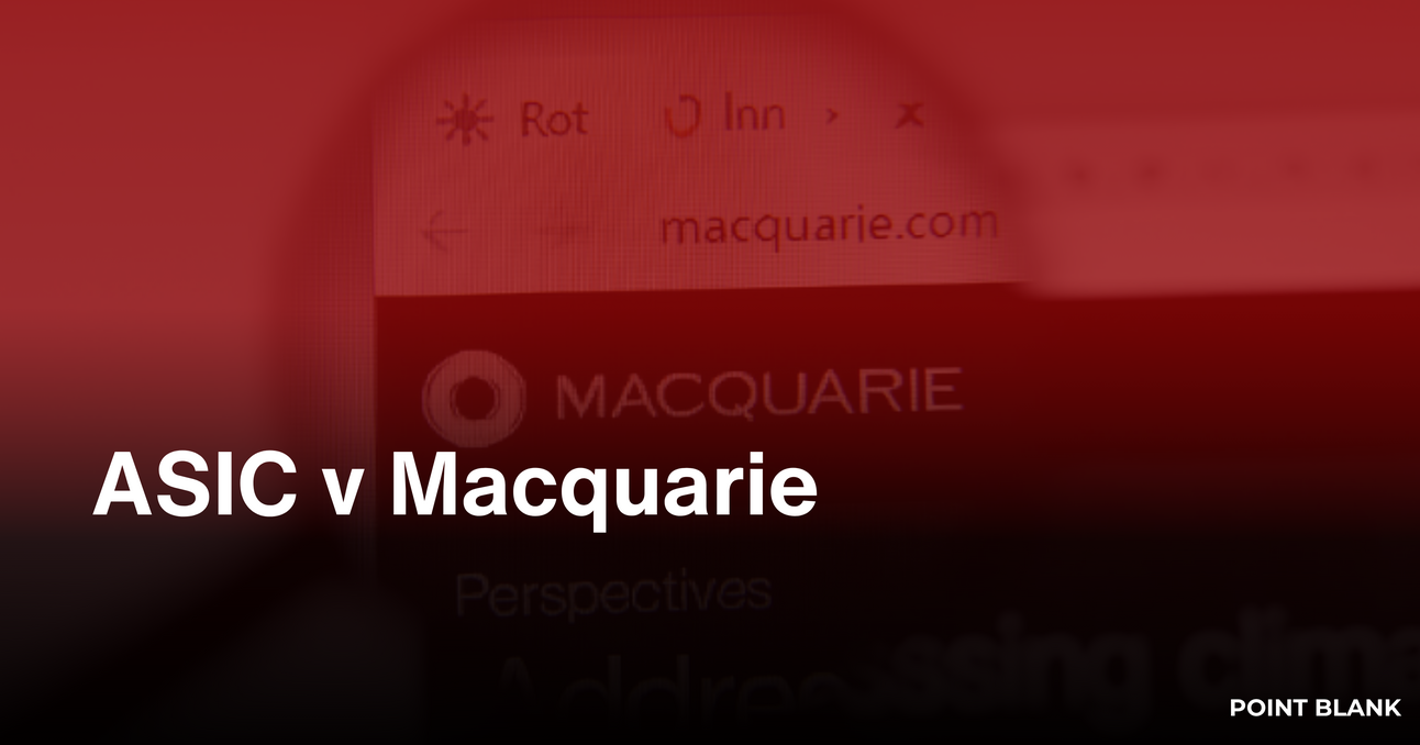 ASIC v Macquarie