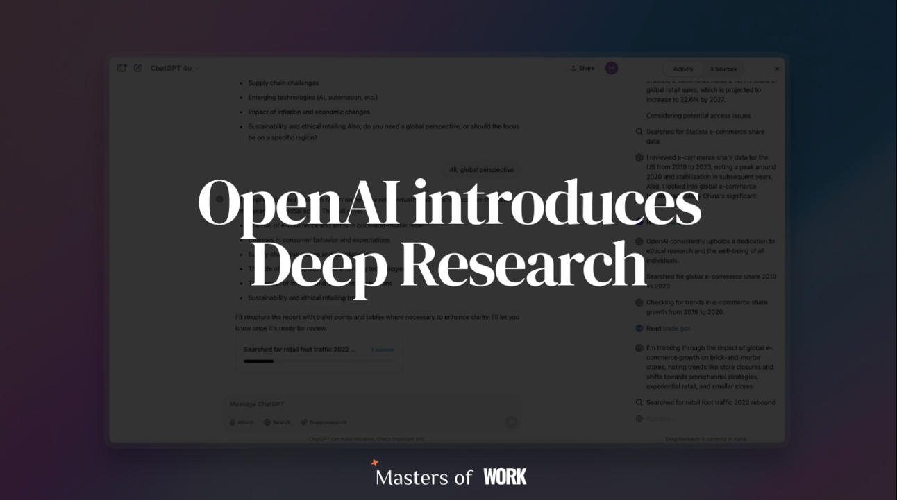 OpenAI introduces Deep Research
