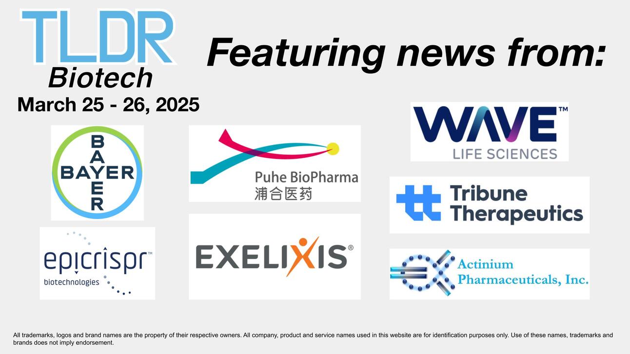 Biotech & Pharma Updates | March 25 - 26, 2025