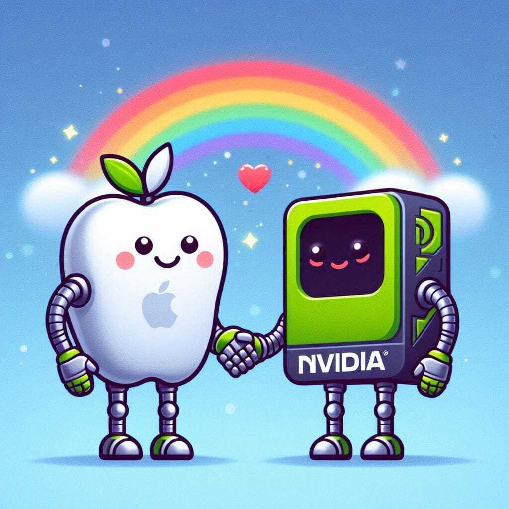 Nvidia vs. Apple in the Battle for the Future