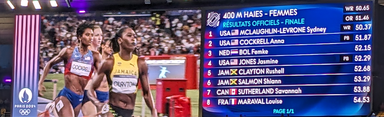 #59 Michtrack at the Olympics - Cockrell Gets Silver!