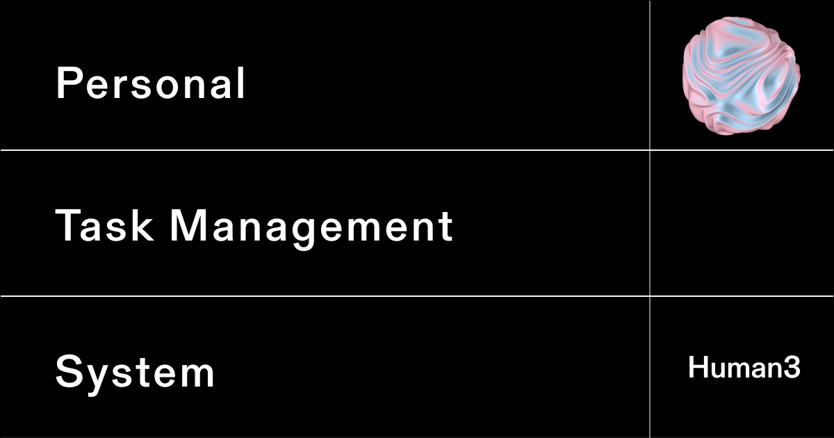 ☑️ my productivity / task management system