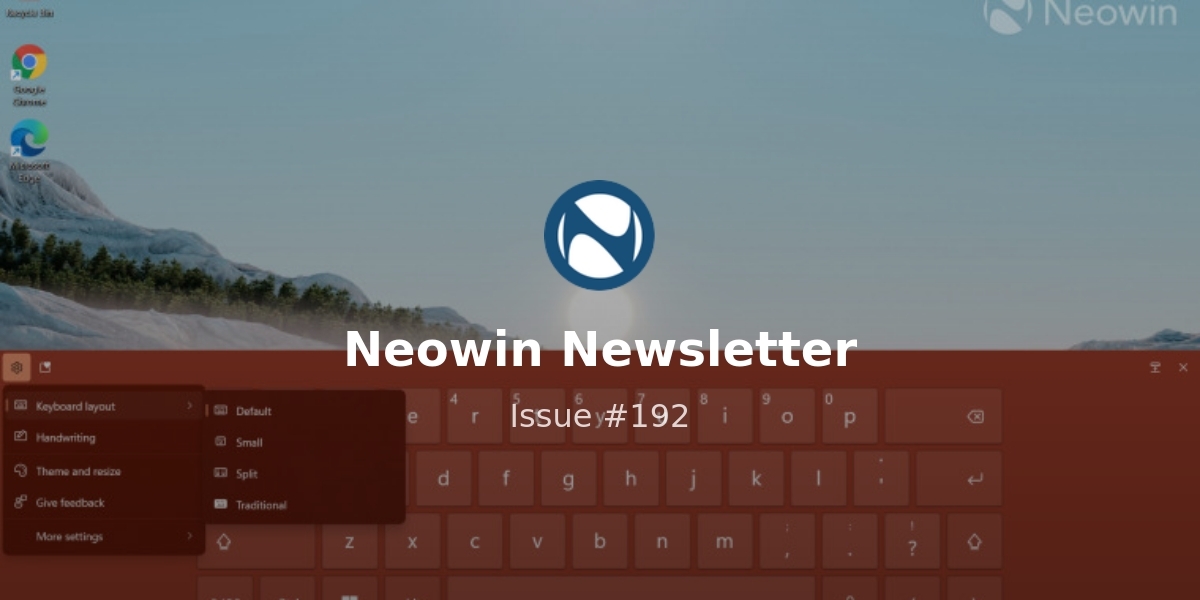 Closer Look: Touch keyboard in Windows 11; Windows 11 already on 5% of ...