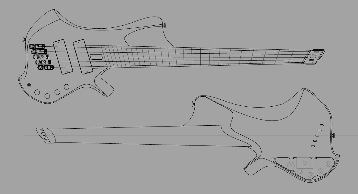 Headless ENNEA bass