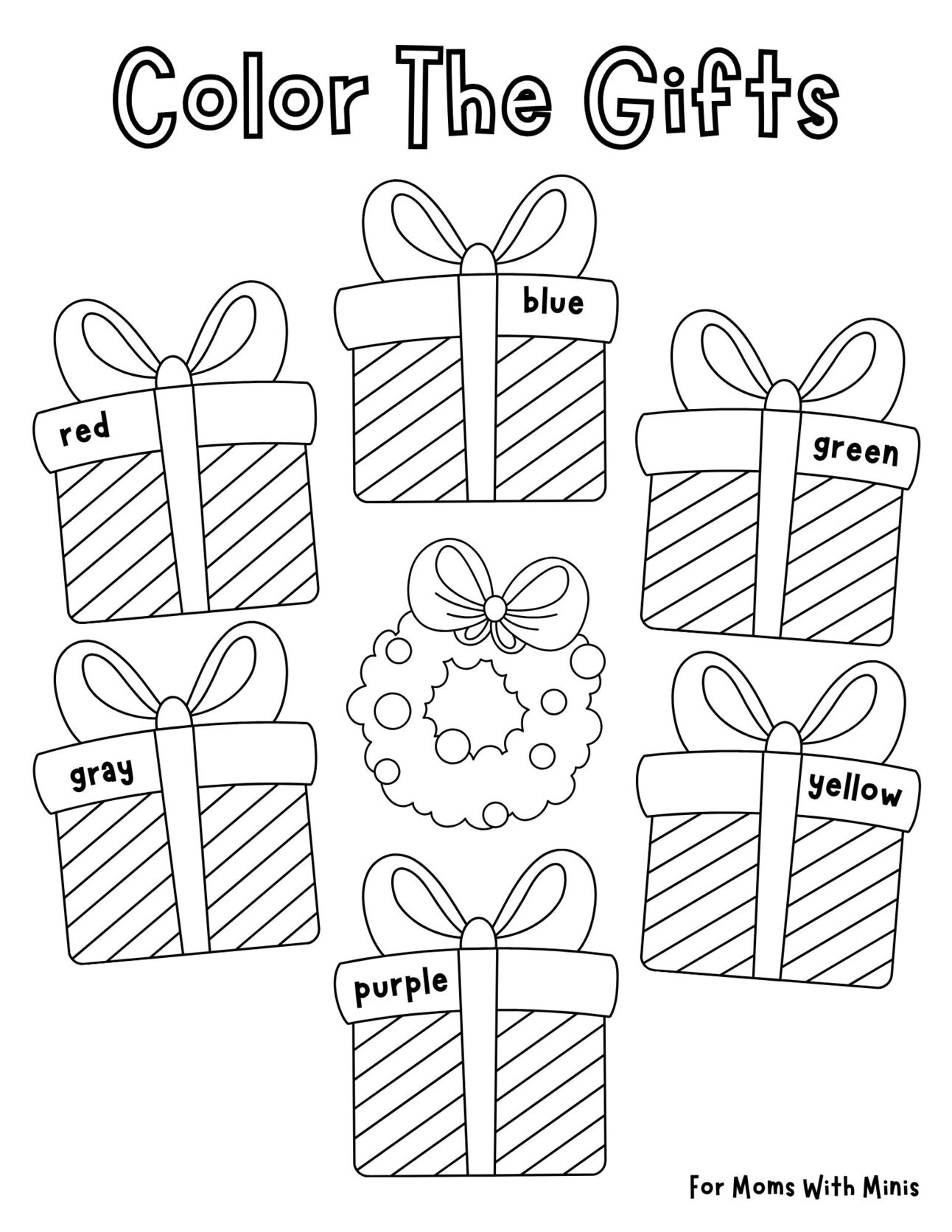 🎁 Color The Gifts