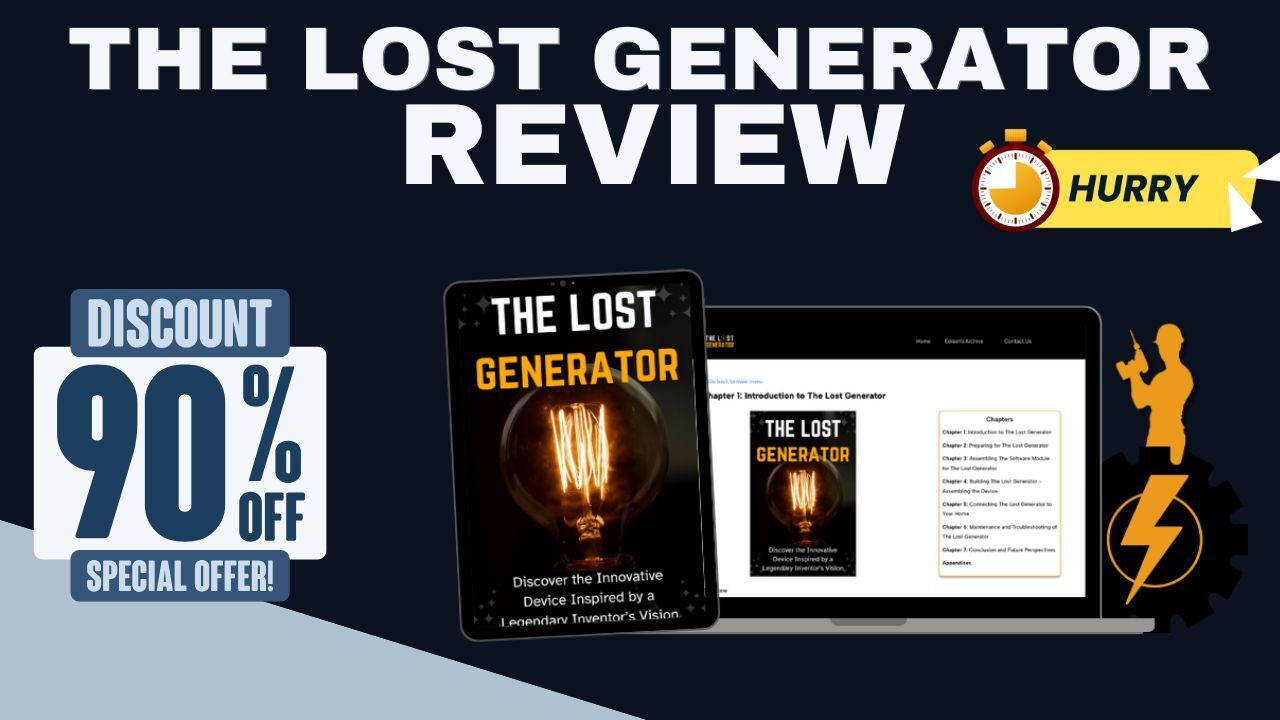 The Lost Generator Review 2025 – Does This Innovative DIY Generator ...