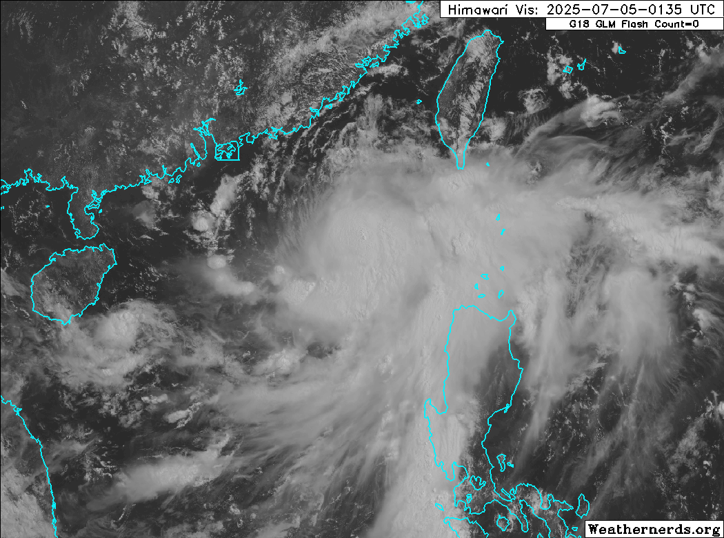 Tropical Storm Danas (05W) - Tropical Cyclone Advisory #3, 0000 UTC 7/5/25
