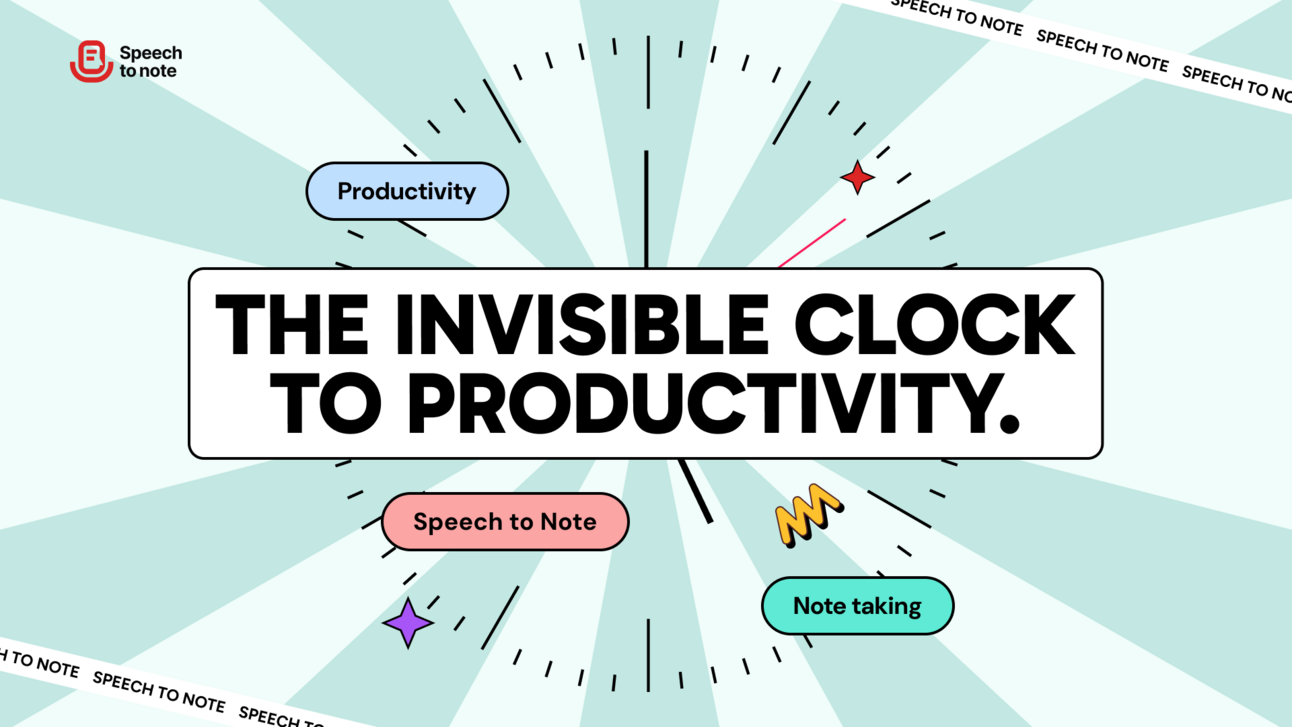 The invisible clock of productivity.