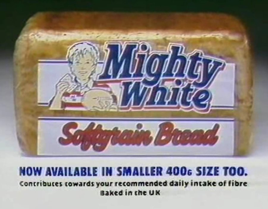 Man opens new loaf of bread without finishing the old one