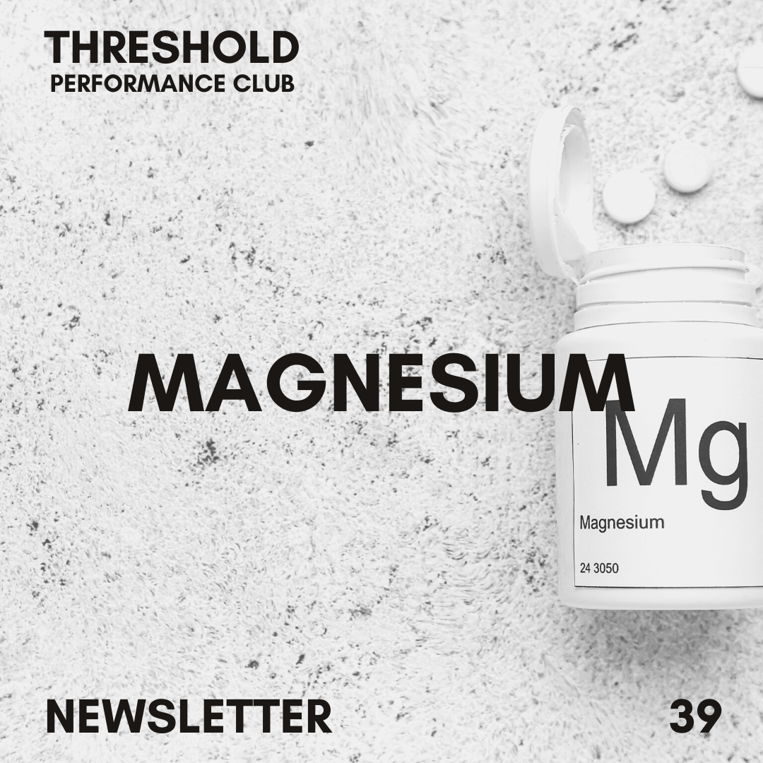 Threshold #39 | Why magnesium is a vital supplement for runners