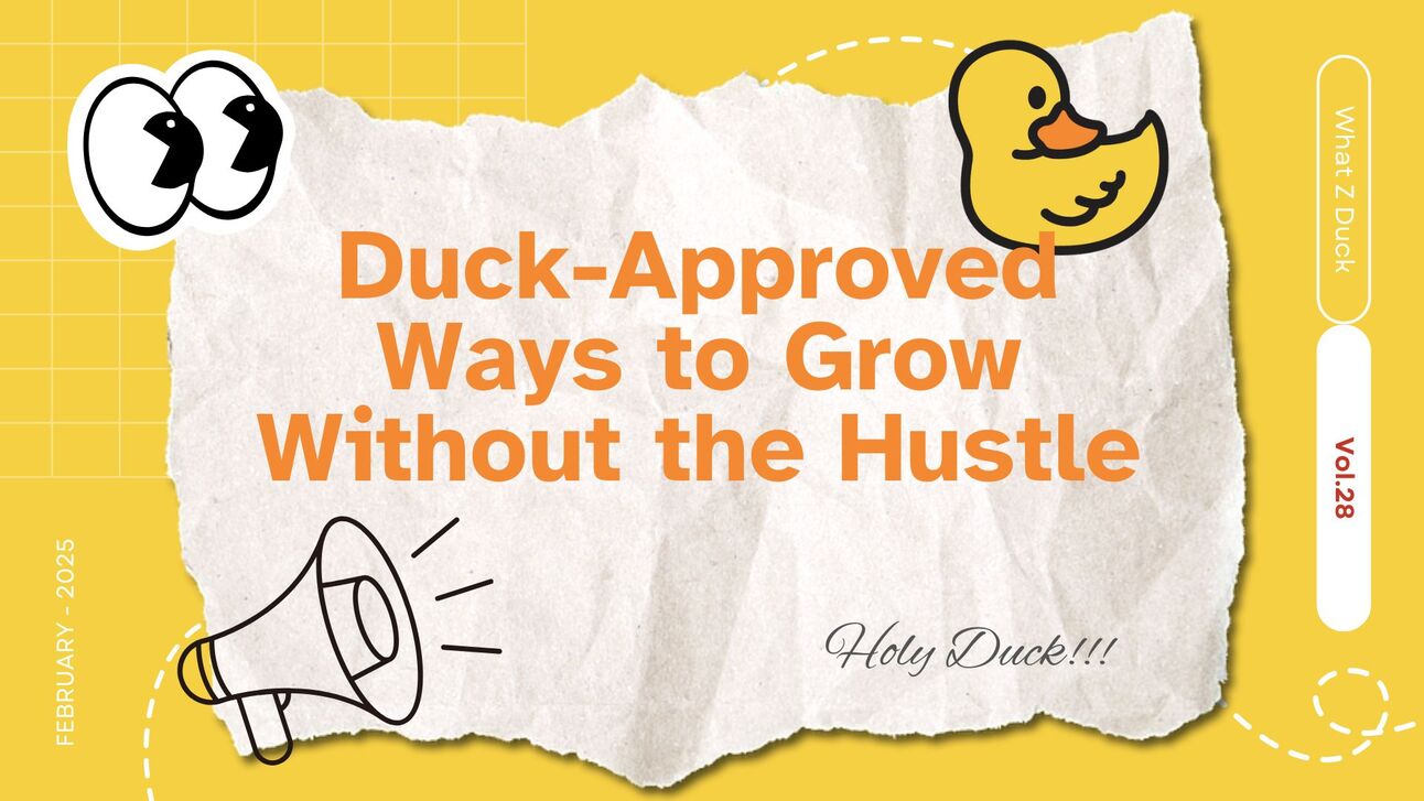 Why Smart Ducks Don't Chase Viral Fame