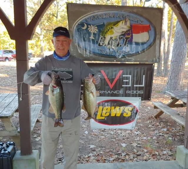 Steve Wicker took the CATT win at Lake Murray with 5 bass weighing 18. ...