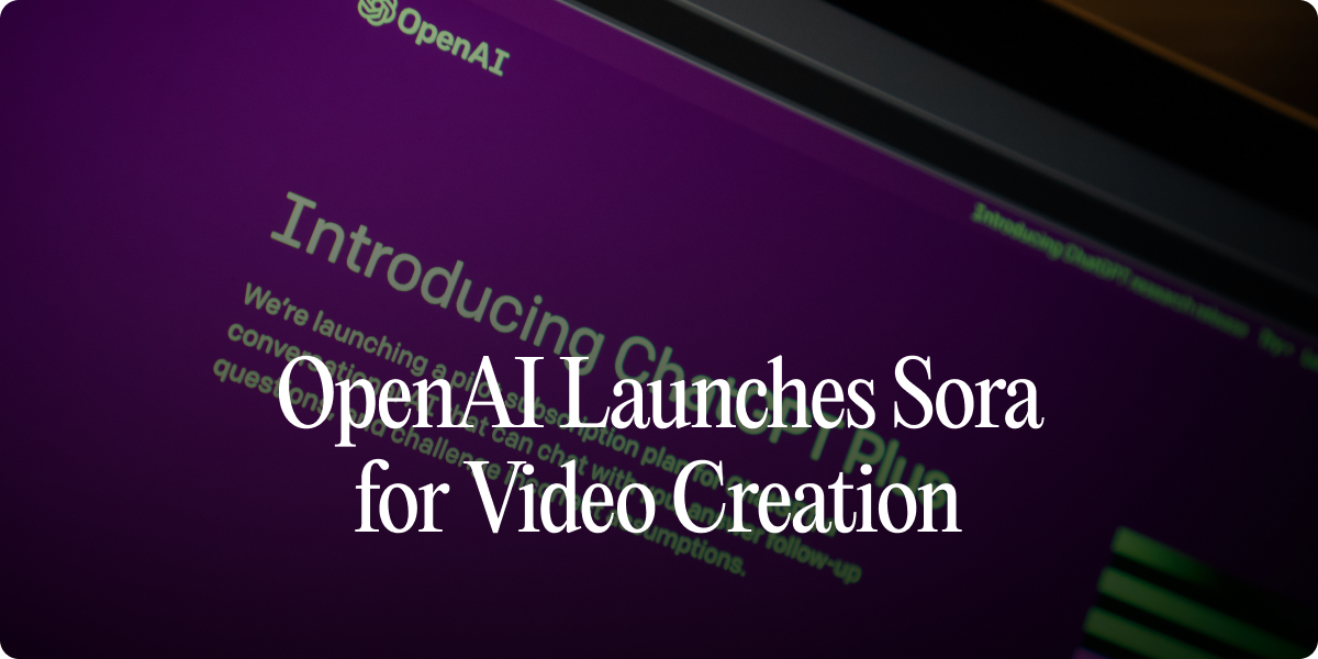 OpenAI's Sora transforms text into dynamic video