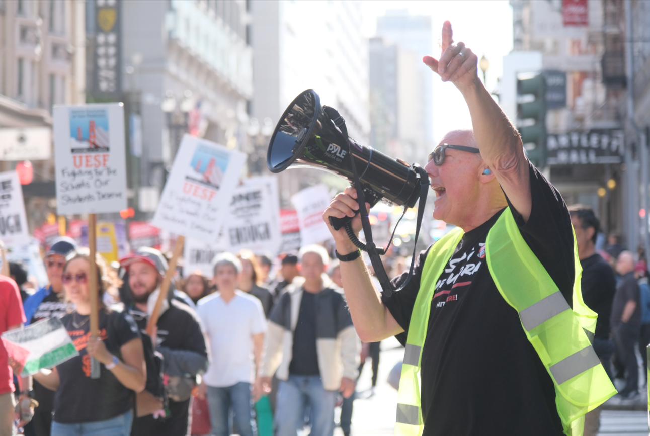 1,500 Hotel Workers & Janitors March Through Downtown San Francisco