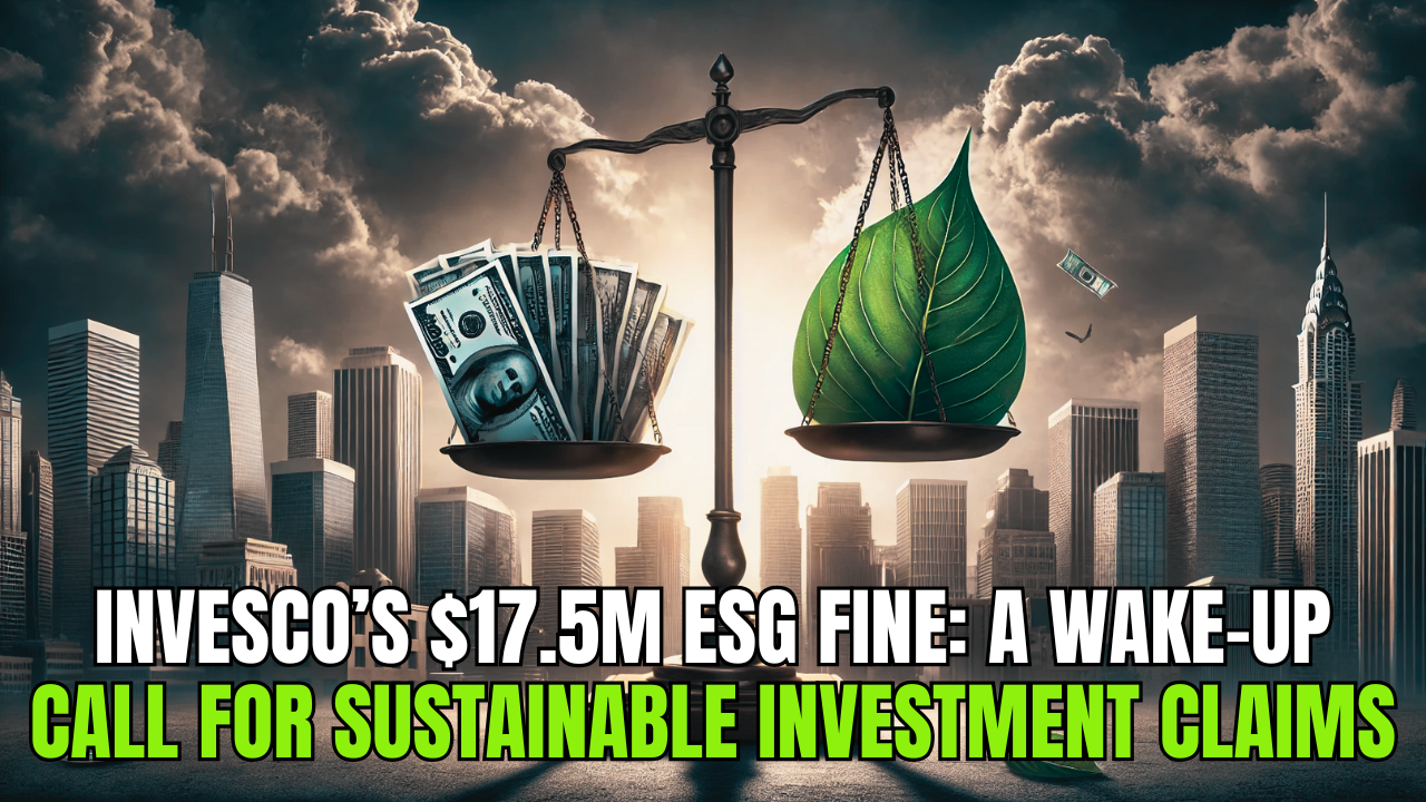 🌱Invesco’s $17.5M ESG Fine: A Wake-Up Call for Sustainable Investment Claims 💰⚖️