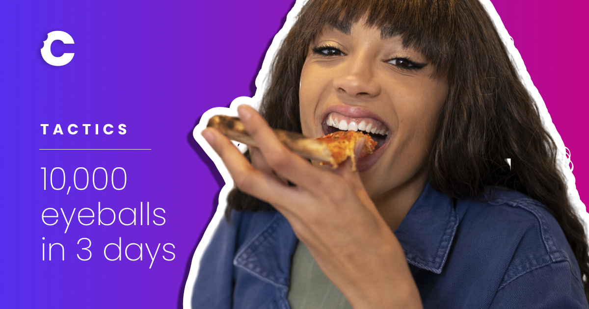 How to get 10,000+ eyeballs in 72 hours