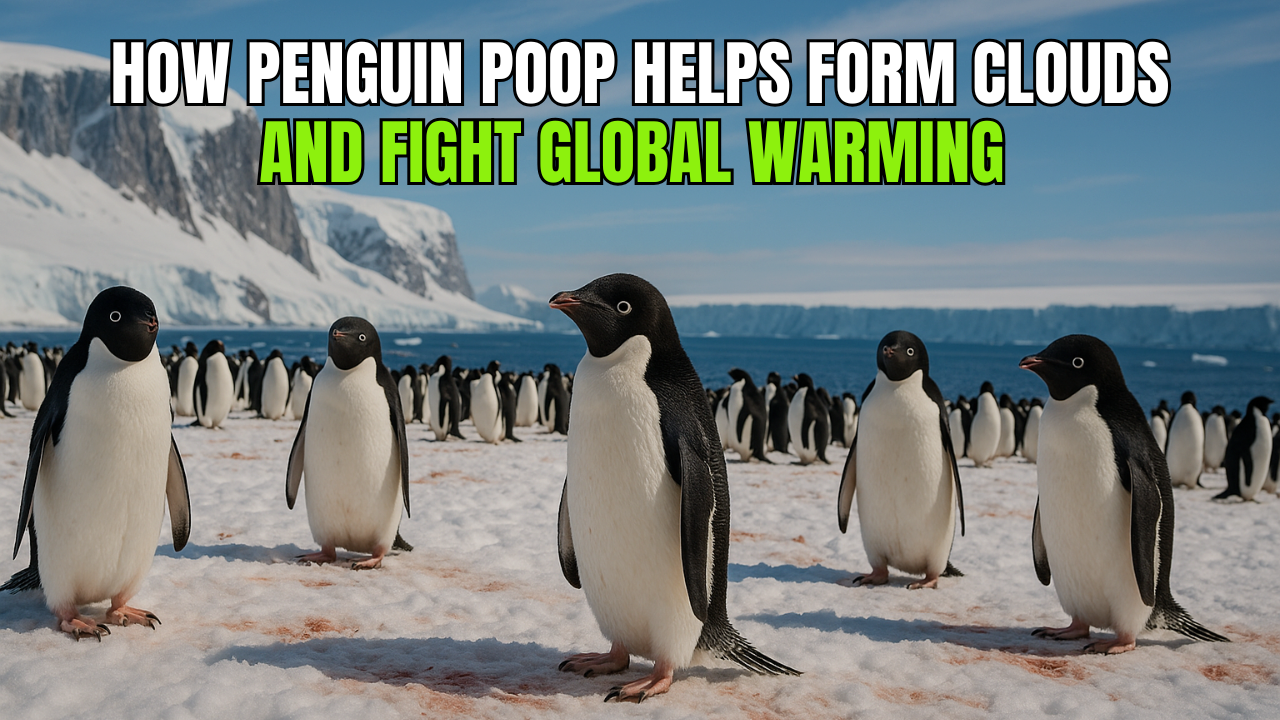 🌱 How Penguin Poop Helps Form Clouds and Fight Global Warming 🐧💩