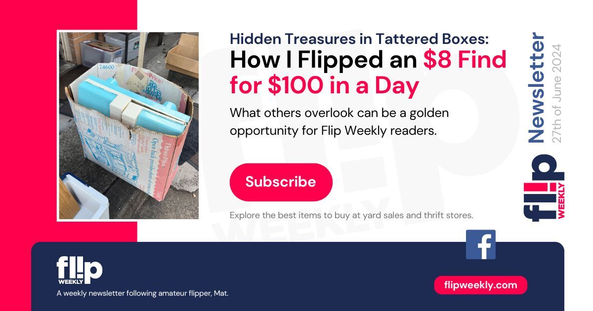 Hidden Treasures in Tattered Boxes: How I Flipped an $8 Find for $100 ...