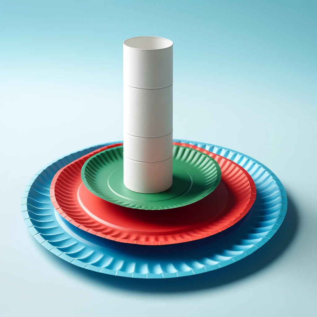 Paper Plate Ring Toss
