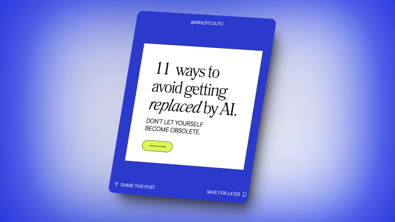 💎 11 Ways To Avoid Getting Replaced by AI
