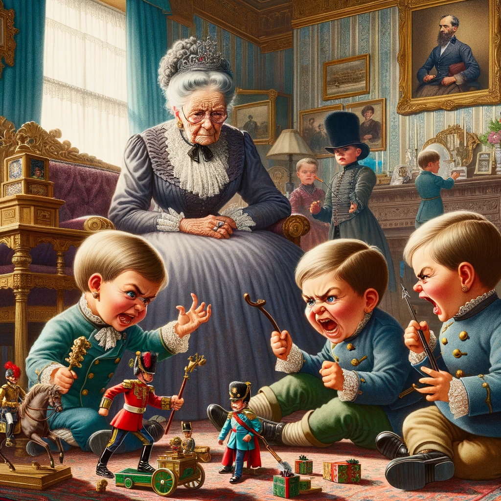 George V went to war with his cousins