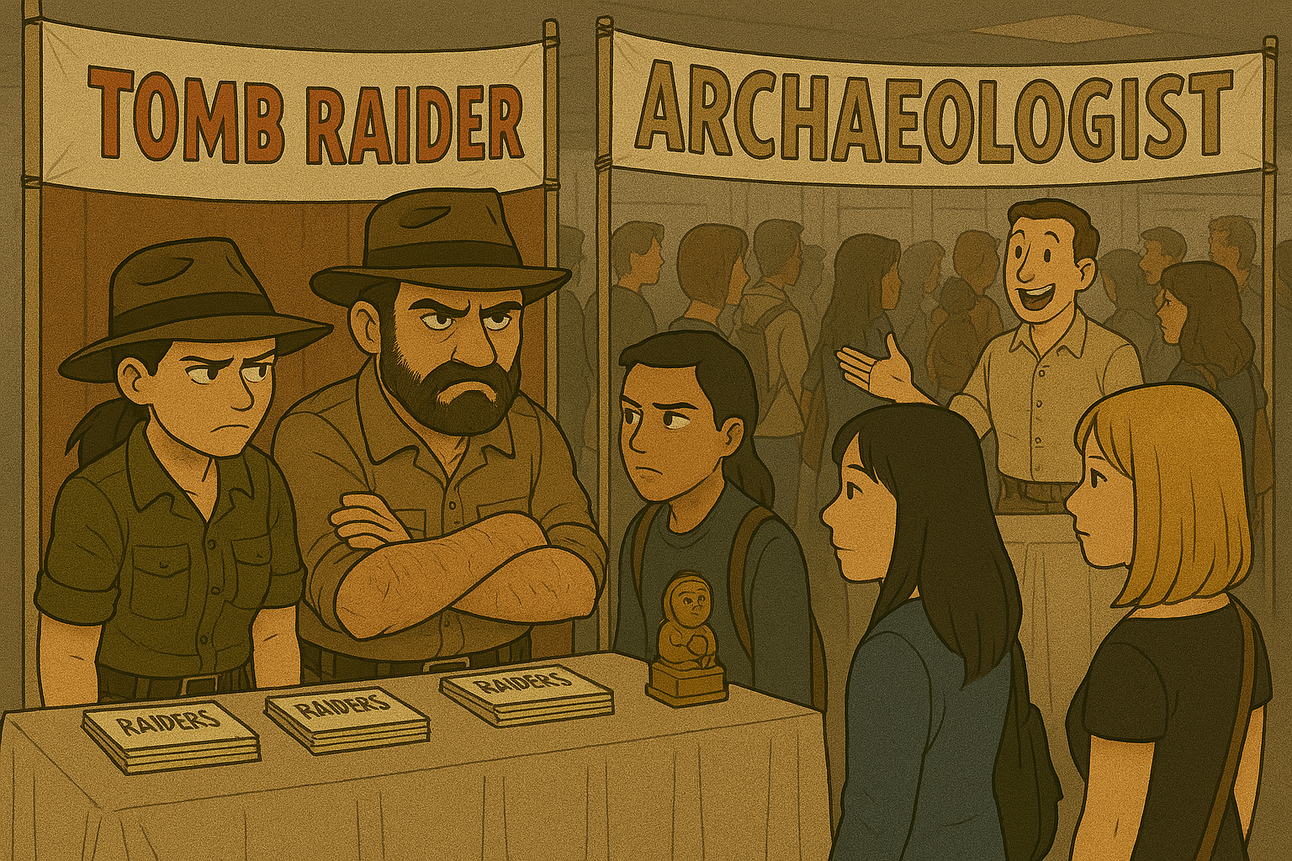 Tomb raiding is NOT a good career path