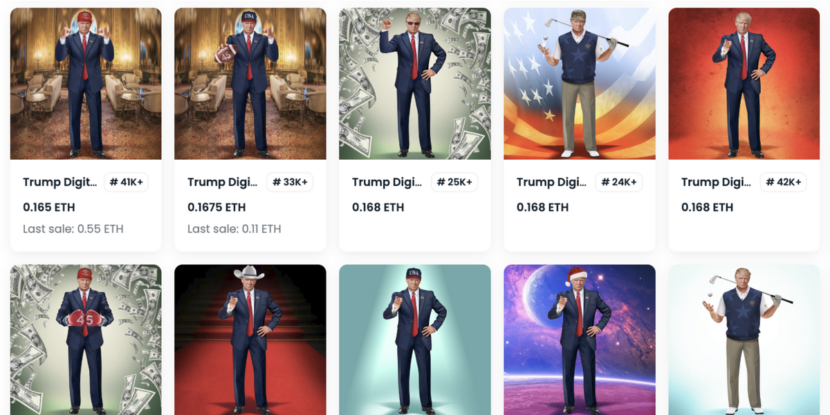 Trump's Second Collection Sells Out