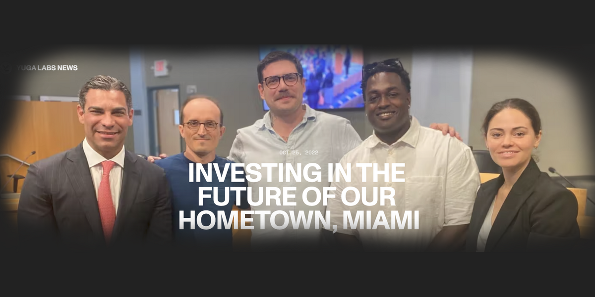 Yuga Labs Gives Back