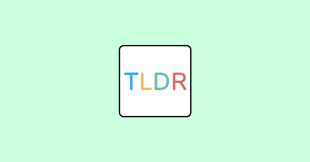 TLDR Newsletter (Data & Media Kit)