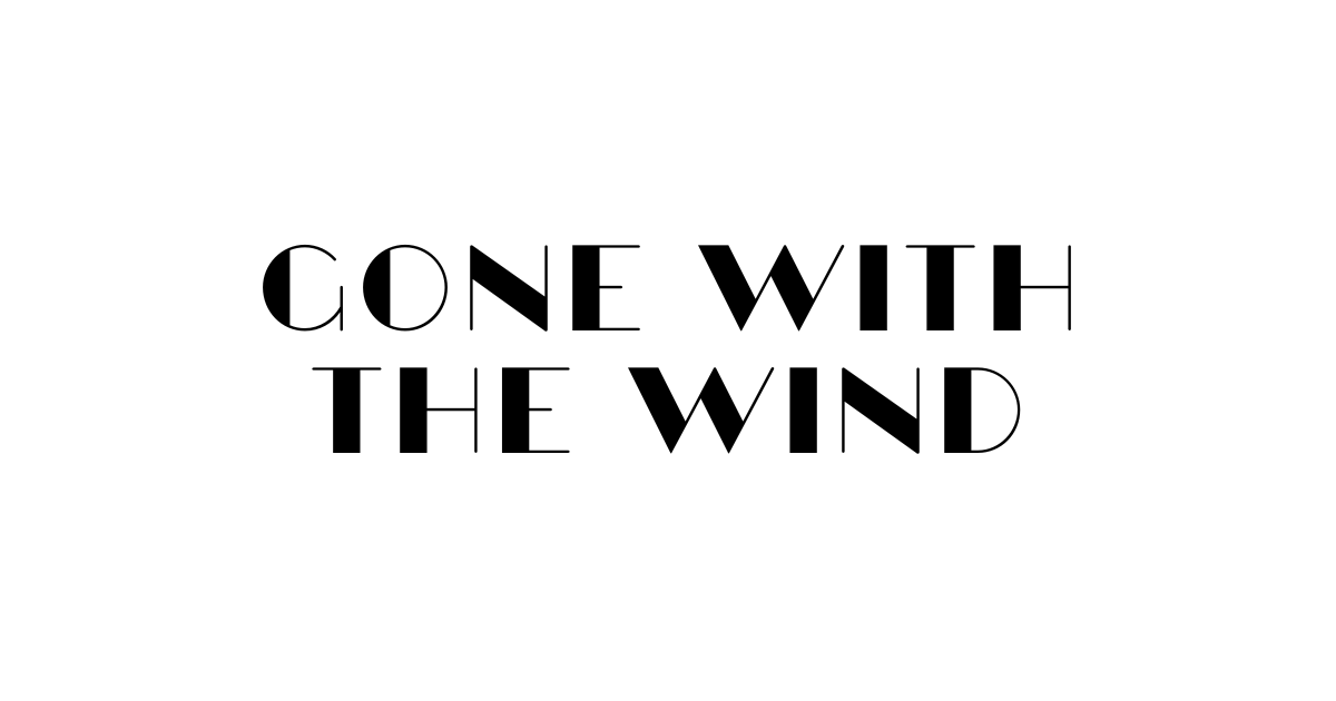 Gone With the Wind Word Search Printable