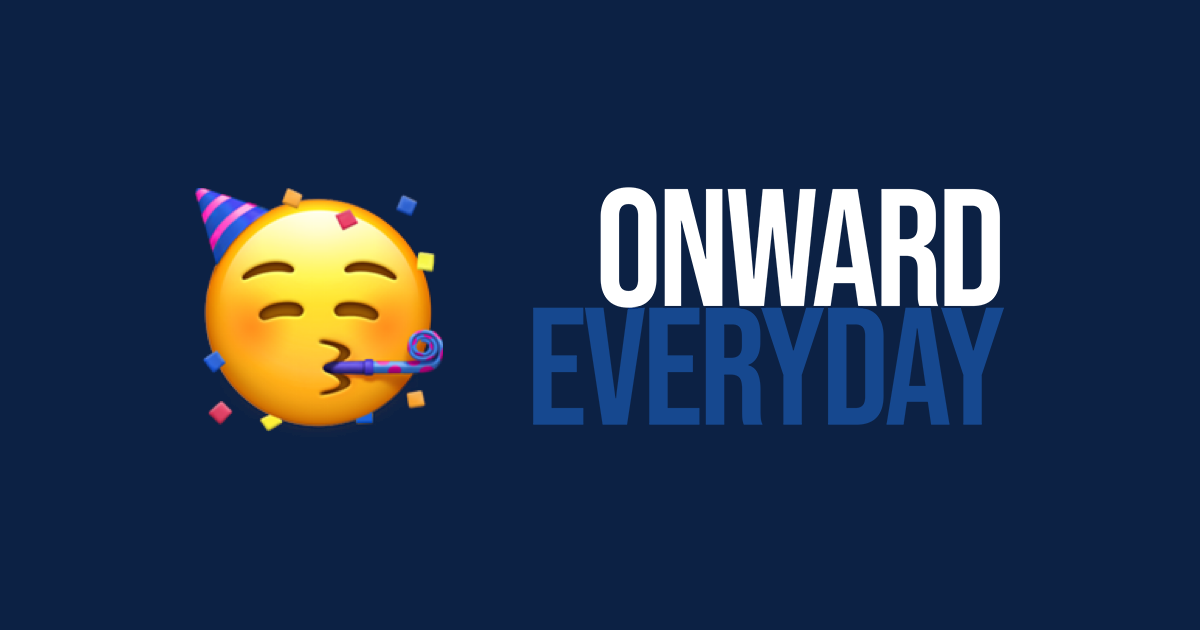 🥳 Celebrating One Year of Onward Everyday