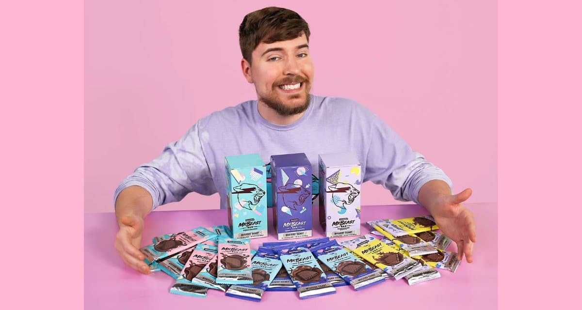 MrBeast packages data and giveaways to sell Feastables chocolate