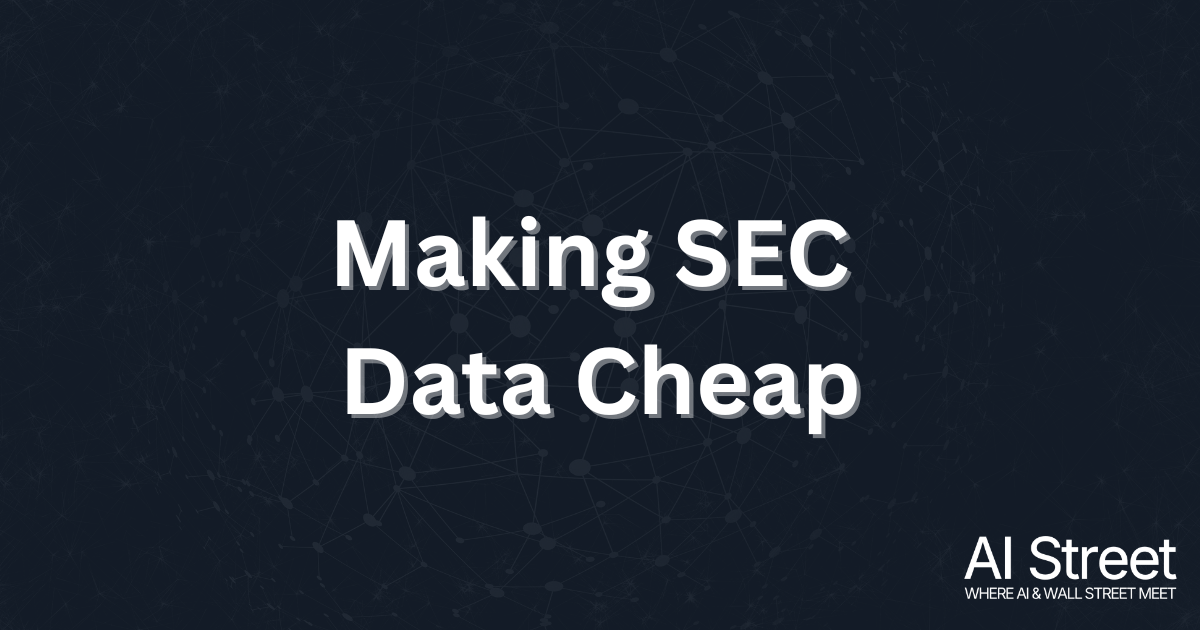 The Open-Source Project That’s Making SEC API Calls Cheap